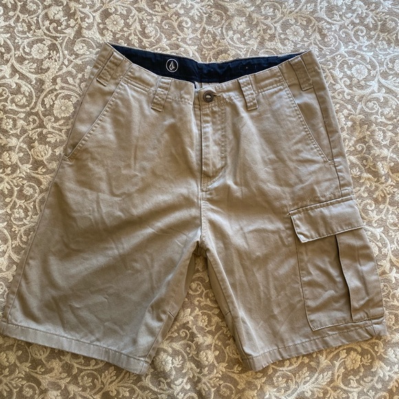 Volcom | Shorts | Volcom Khaki Cargo Shorts | Poshmark